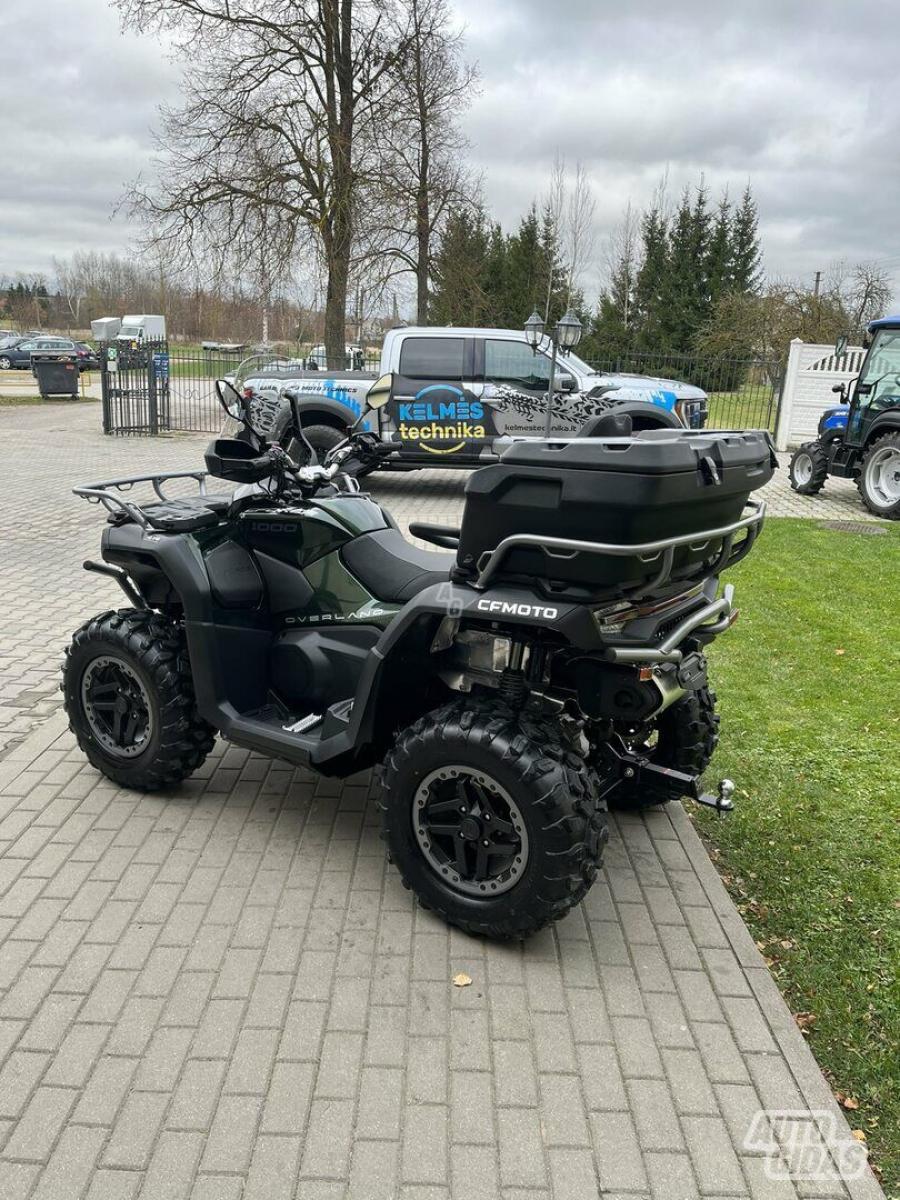 Green CFMOTO CFORCE 1000 2025 in Verpena, with an engine capacity of 0.96 L and mileage of 0 thousand km for 13490 €, photo 10 on AUTOMOTO.COM.LV