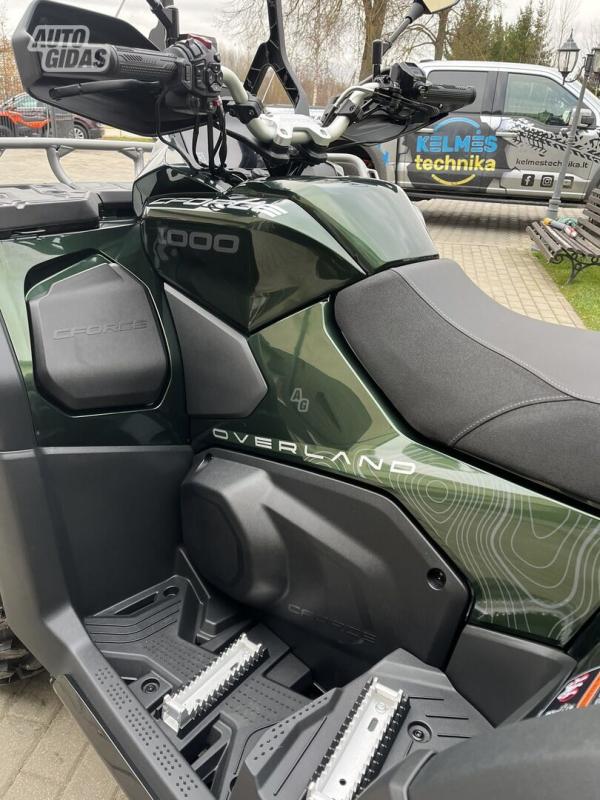 Zaļš CFMOTO CFORCE 1000 2025 Verpena, ar dzinēja tilpumu 0.96 L un nobraukumu 0 tūkst. km par 13490 €, foto 11 vietnē AUTOMOTO.COM.LV