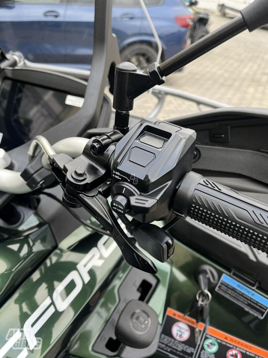 Green CFMOTO CFORCE 1000 2025 in Verpena, with an engine capacity of 0.96 L and mileage of 0 thousand km for 13490 €, photo 16 on AUTOMOTO.COM.LV