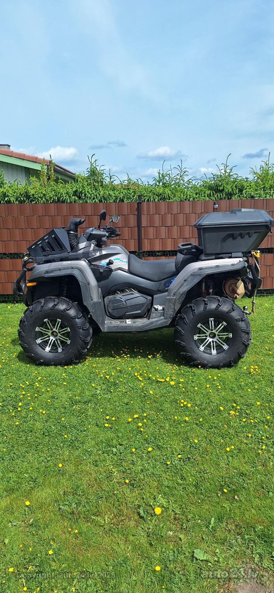 Grey CFMOTO CFORCE 1000 2022 in Viljandi, with an engine capacity of 0.96 L and mileage of 4 thousand km for 6800 €, photo 4 on AUTOMOTO.COM.LV