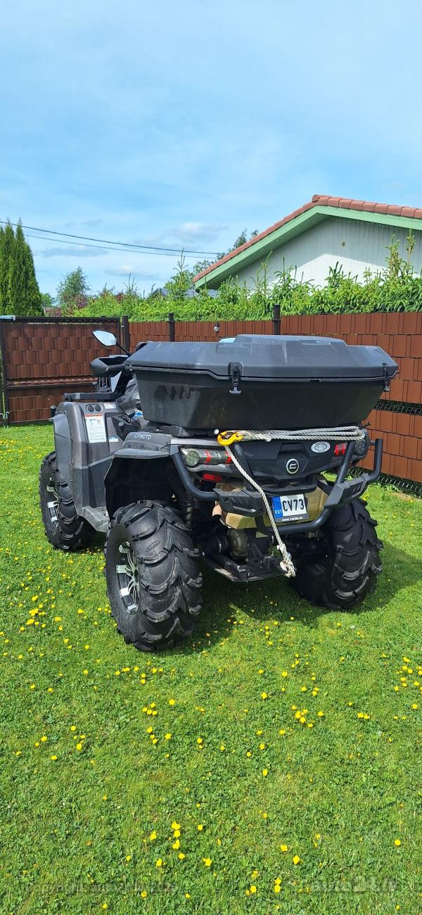 Grey CFMOTO CFORCE 1000 2022 in Viljandi, with an engine capacity of 0.96 L and mileage of 4 thousand km for 6800 €, photo 4 on AUTOMOTO.COM.LV