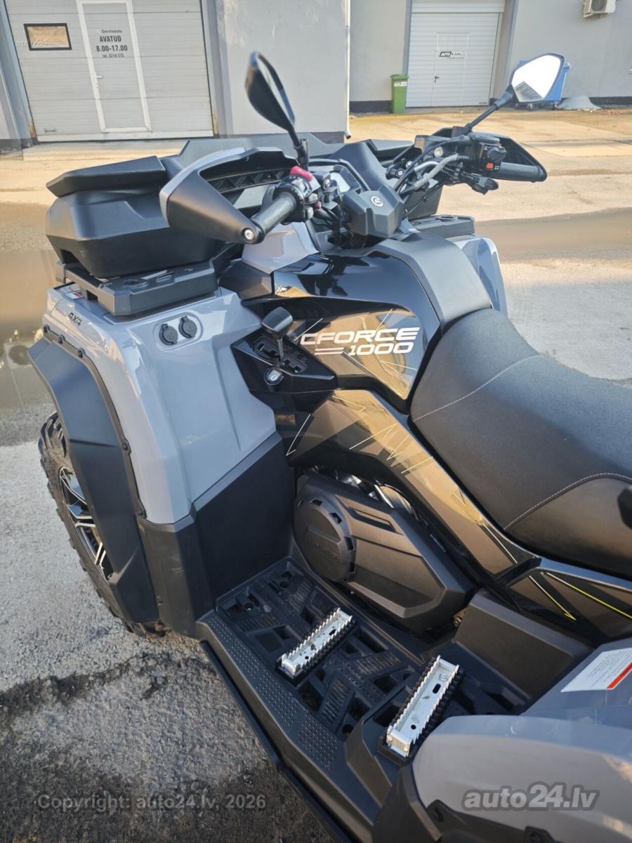 Pelēks CFMOTO CFORCE 1000 2023 Paide, ar dzinēja tilpumu 0.96 L un nobraukumu 2 tūkst. km par 9200 €, foto 11 vietnē AUTOMOTO.COM.LV