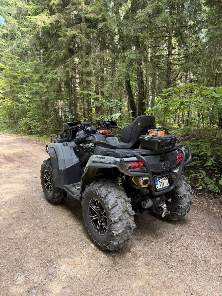 Pelēks CFMOTO CFORCE 1000 2023 Viļņa, ar dzinēja tilpumu 1.00 L un nobraukumu 2 tūkst. km par 9500 €, foto 13 vietnē AUTOMOTO.COM.LV