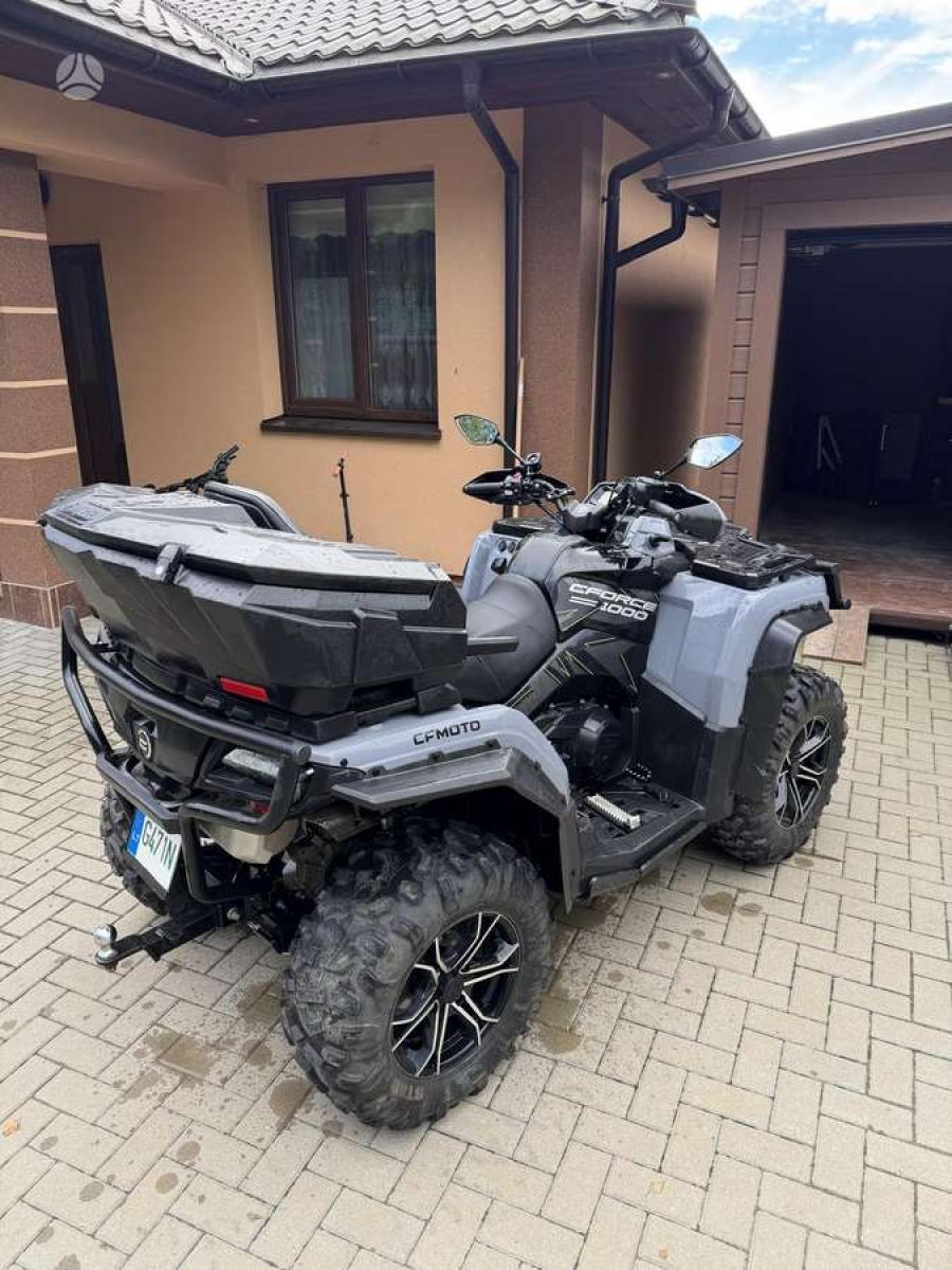 Grey CFMOTO CFORCE 1000 2023 in Vilnius, with an engine capacity of 1.00 L and mileage of 5 thousand km for 8700 €, photo 5 on AUTOMOTO.COM.LV