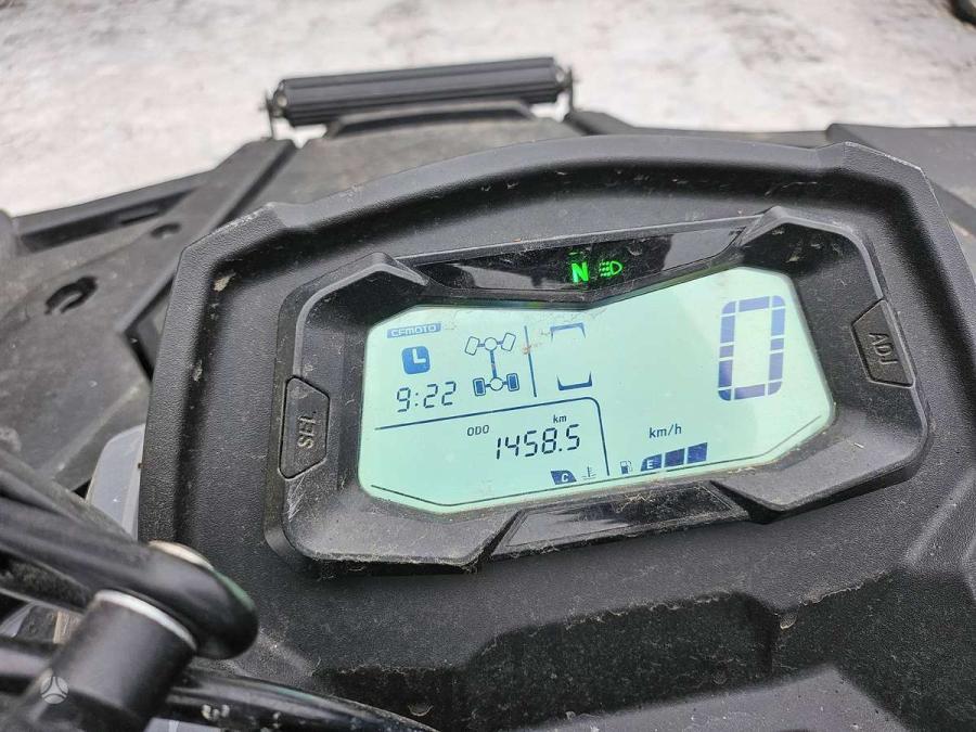 CFMOTO CFORCE 1000 2021 в Вильнюс, объемом двигателя 1.00 л и пробегом 2 тыс. км за 9500 €, фото 11 на AUTOMOTO.COM.LV