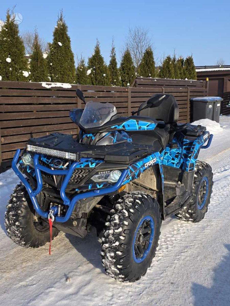 CFMOTO CFORCE 1000 2022 Viļņa, ar dzinēja tilpumu 1.00 L un nobraukumu 200 tūkst. km par 8150 €, foto 1 vietnē AUTOMOTO.COM.LV