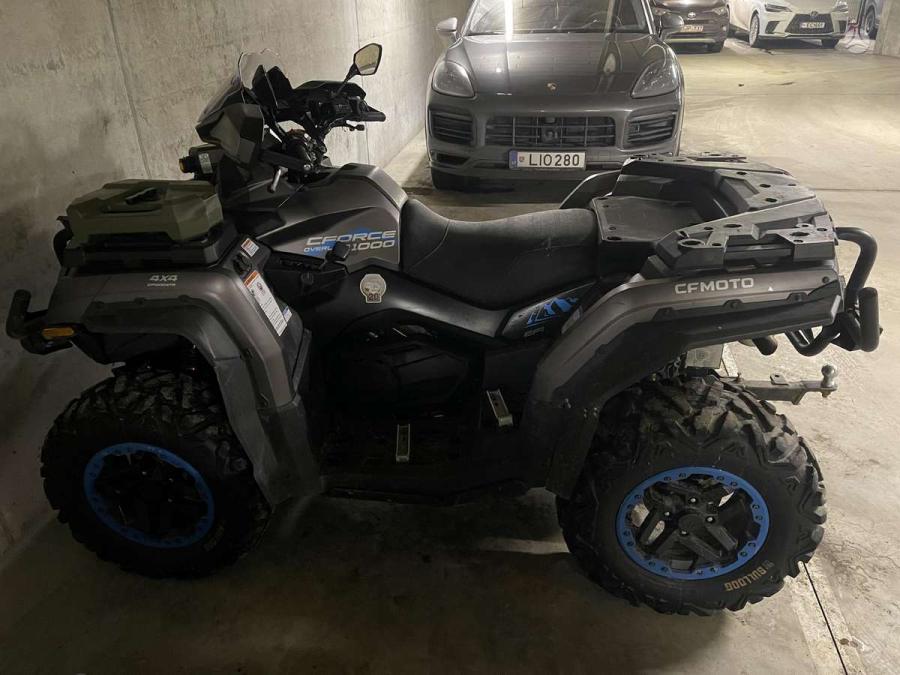 CFMOTO CFORCE 1000 2022 Viļņa, ar dzinēja tilpumu 1.00 L un nobraukumu 8 tūkst. km par 7800 €, foto 3 vietnē AUTOMOTO.COM.LV