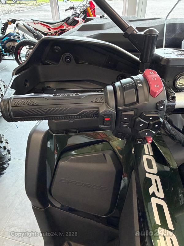 CFMOTO CFORCE 1000 2025 Pērnava, ar dzinēja tilpumu 0.96 L un nobraukumu 1 tūkst. km par 9900 €, foto 8 vietnē AUTOMOTO.COM.LV