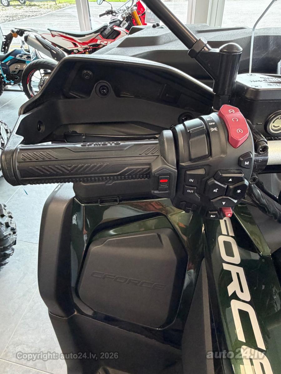 CFMOTO CFORCE 1000 2025 in Parnu, with an engine capacity of 0.96 L and mileage of 1 thousand km for 9900 €, photo 9 on AUTOMOTO.COM.LV