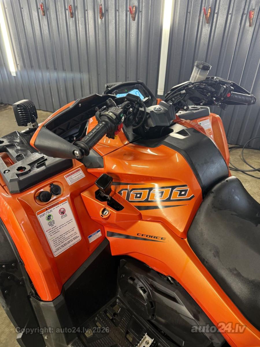 Oranžs CFMOTO CFORCE 1000 2019 Valga, ar dzinēja tilpumu 1.00 L un nobraukumu 0 tūkst. km par 6900 €, foto 14 vietnē AUTOMOTO.COM.LV