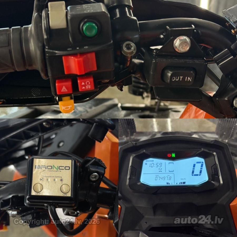 Oranžs CFMOTO CFORCE 1000 2019 Valga, ar dzinēja tilpumu 1.00 L un nobraukumu 0 tūkst. km par 6900 €, foto 17 vietnē AUTOMOTO.COM.LV