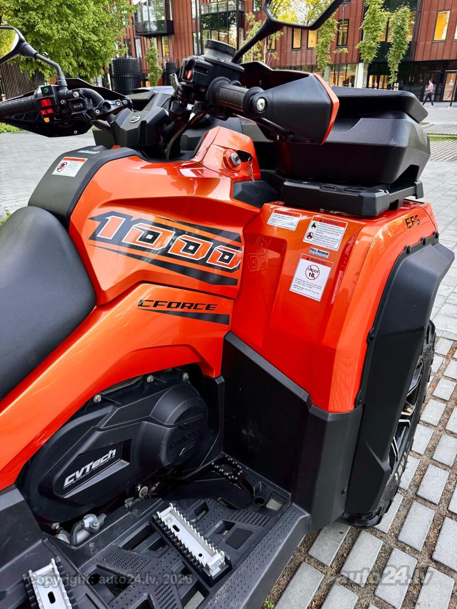 Oranžs CFMOTO CFORCE 1000 2019 Tallina, ar dzinēja tilpumu 1.00 L un nobraukumu 2 tūkst. km par 7700 €, foto 11 vietnē AUTOMOTO.COM.LV