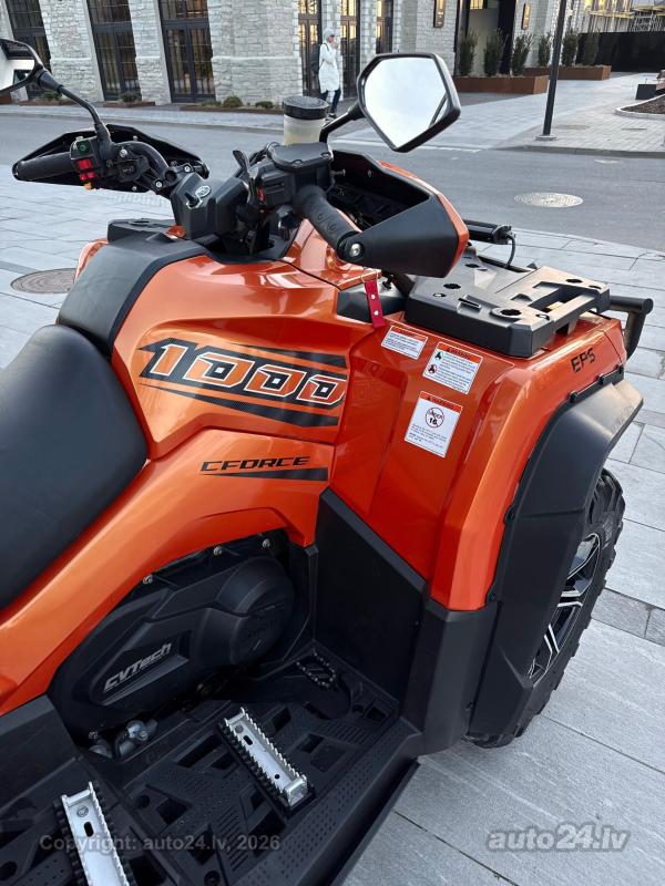 Orange CFMOTO CFORCE 1000 2019 in Tallinn, with an engine capacity of 1.00 L and mileage of 5 thousand km for 5500 €, photo 9 on AUTOMOTO.COM.LV