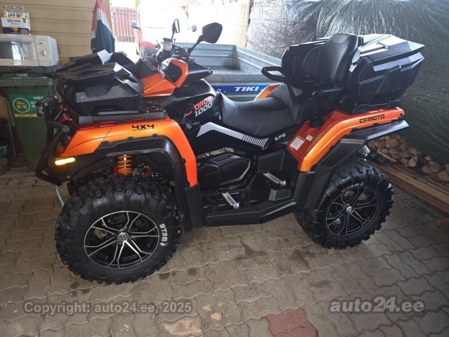 Orange CFMOTO CFORCE 1000 2020 in Mustvee, with an engine capacity of 1.00 L and mileage of 4 thousand km for 7000 €, photo 2 on AUTOMOTO.COM.LV