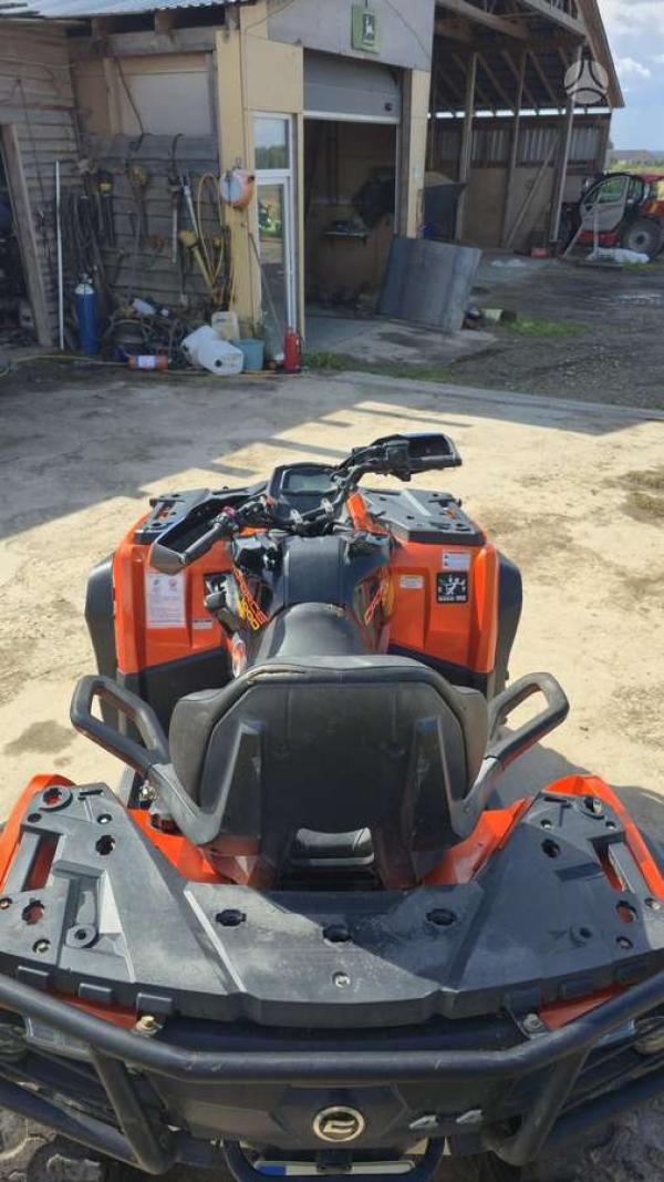 Oranžs CFMOTO CFORCE 1000 2021 Kaišiadorys, ar dzinēja tilpumu 1.00 L un nobraukumu 12 tūkst. km par 6800 €, foto 2 vietnē AUTOMOTO.COM.LV