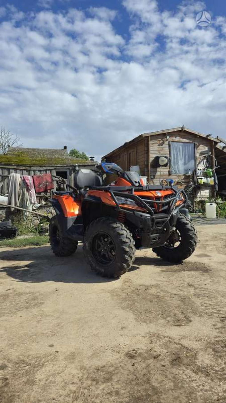 Orange CFMOTO CFORCE 1000 2021 in Kaisiadorys, with an engine capacity of 1.00 L and mileage of 12 thousand km for 6800 €, photo 6 on AUTOMOTO.COM.LV