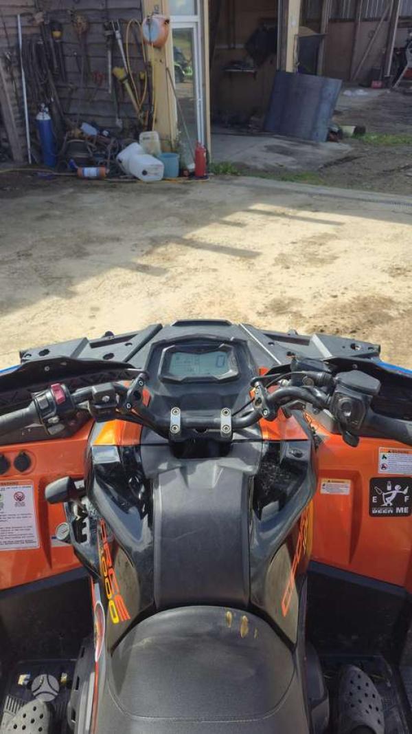 Oranžs CFMOTO CFORCE 1000 2021 Kaišiadorys, ar dzinēja tilpumu 1.00 L un nobraukumu 12 tūkst. km par 6800 €, foto 7 vietnē AUTOMOTO.COM.LV