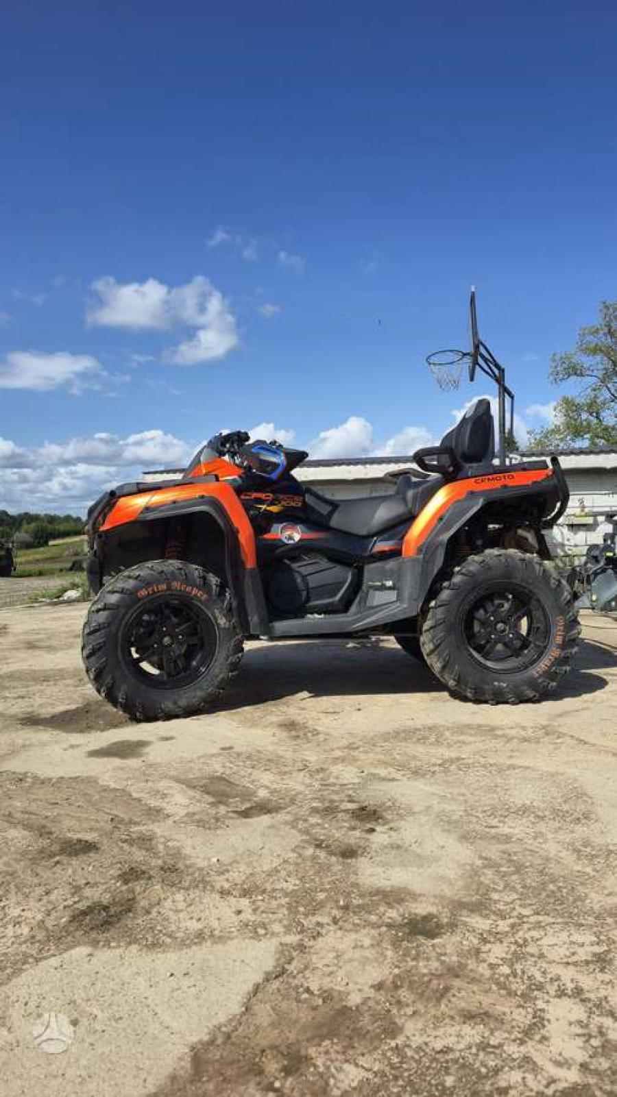 Orange CFMOTO CFORCE 1000 2021 in Kaisiadorys, with an engine capacity of 1.00 L and mileage of 12 thousand km for 6800 €, photo 9 on AUTOMOTO.COM.LV