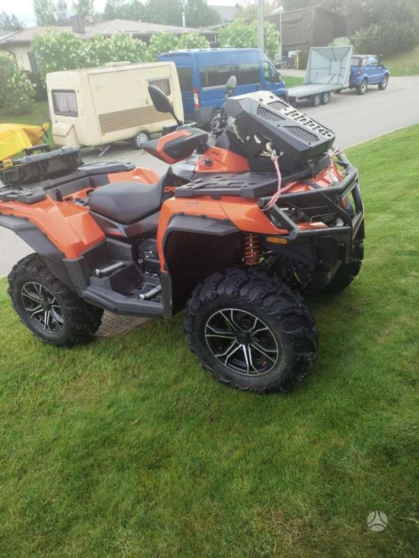 Orange CFMOTO CFORCE 1000 2022 in Vilnius, with an engine capacity of 1.00 L and mileage of 5 thousand km for 9200 €, photo 6 on AUTOMOTO.COM.LV