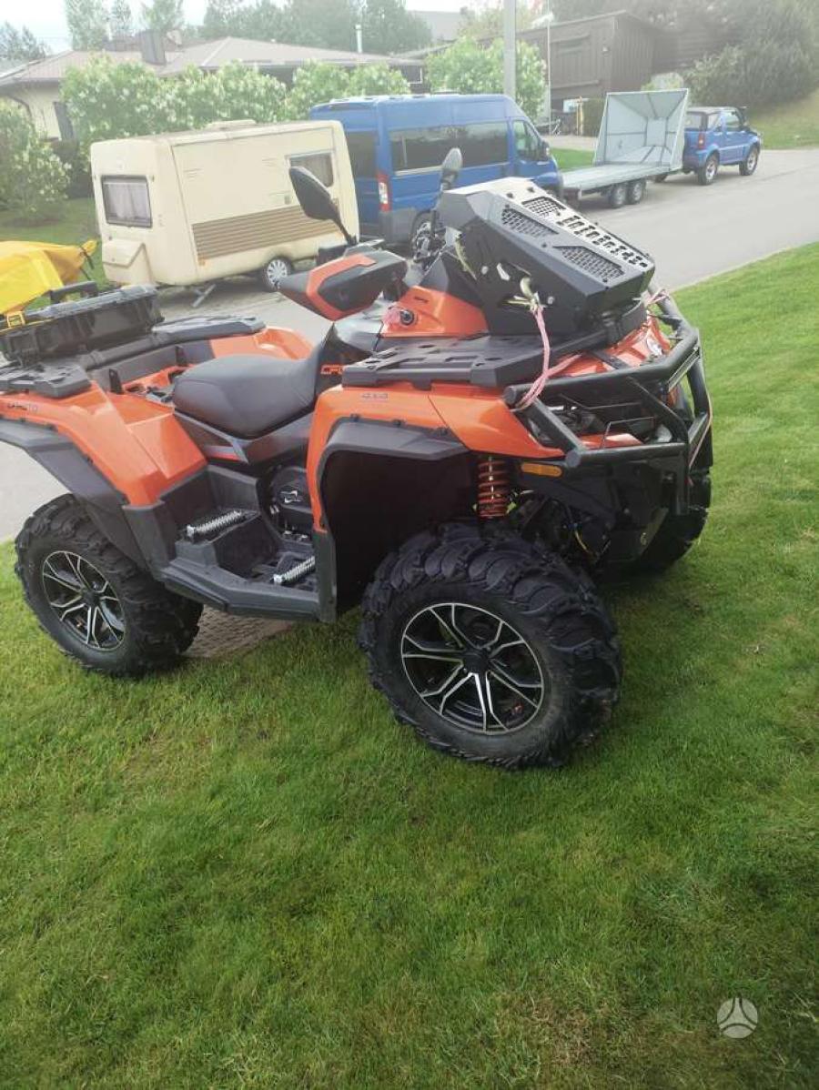 Orange CFMOTO CFORCE 1000 2022 in Vilnius, with an engine capacity of 1.00 L and mileage of 5 thousand km for 9200 €, photo 7 on AUTOMOTO.COM.LV