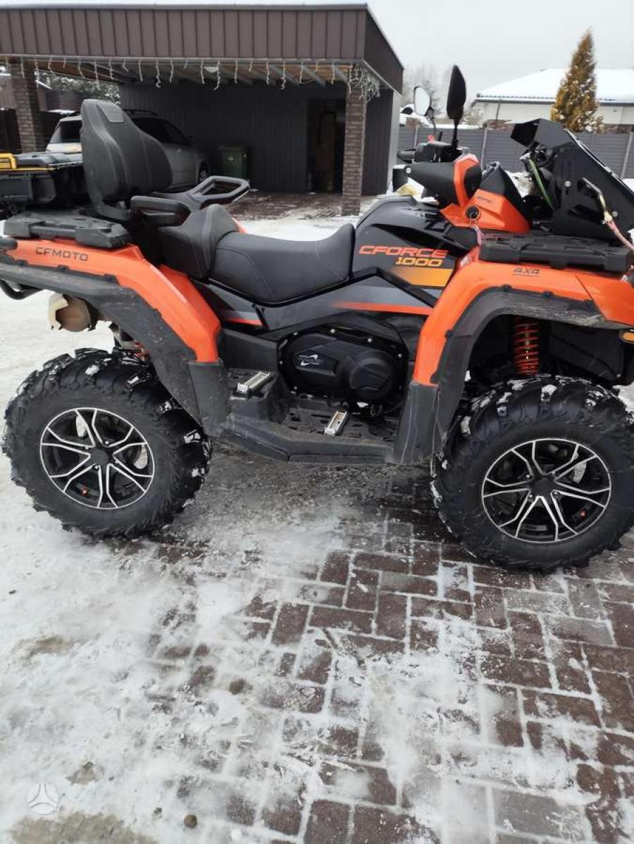 Orange CFMOTO CFORCE 1000 2022 in Vilnius, with an engine capacity of 1.00 L and mileage of 5 thousand km for 9200 €, photo 14 on AUTOMOTO.COM.LV