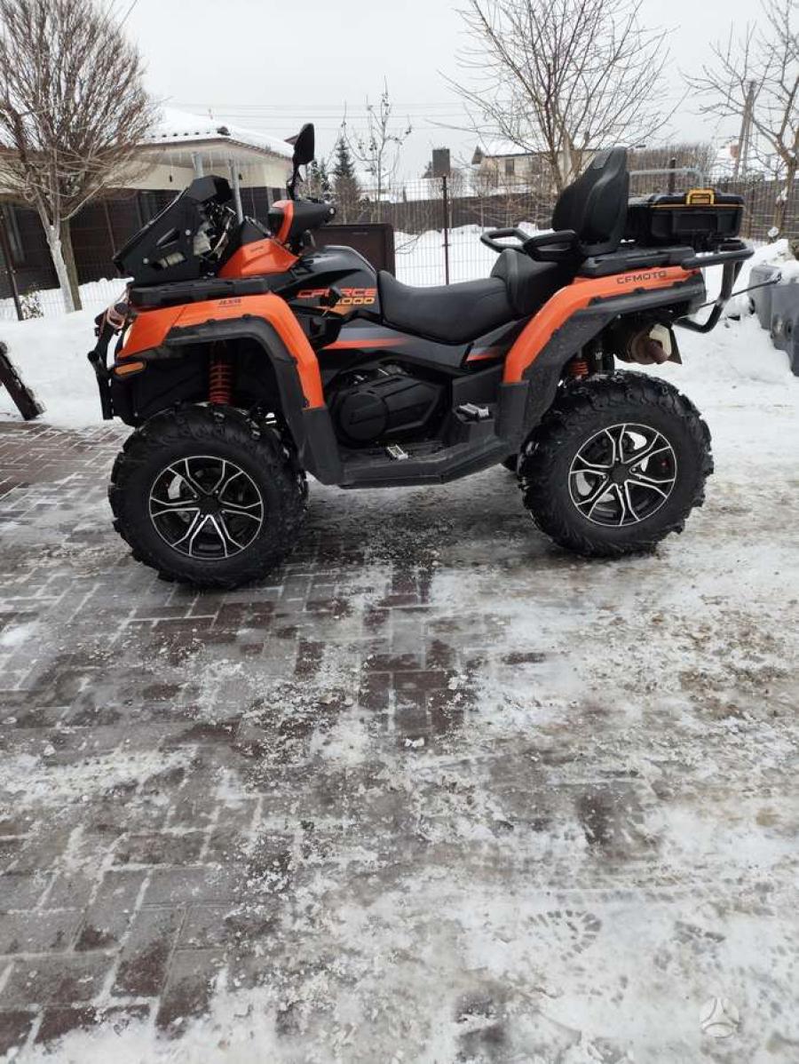 Orange CFMOTO CFORCE 1000 2022 in Vilnius, with an engine capacity of 1.00 L and mileage of 5 thousand km for 9200 €, photo 16 on AUTOMOTO.COM.LV