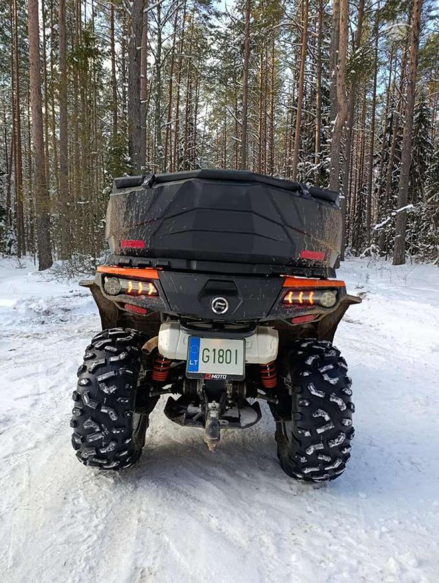 Orange CFMOTO CFORCE 1000 2023 in Vilnius, with an engine capacity of 1.00 L and mileage of 3 thousand km for 8300 €, photo 8 on AUTOMOTO.COM.LV