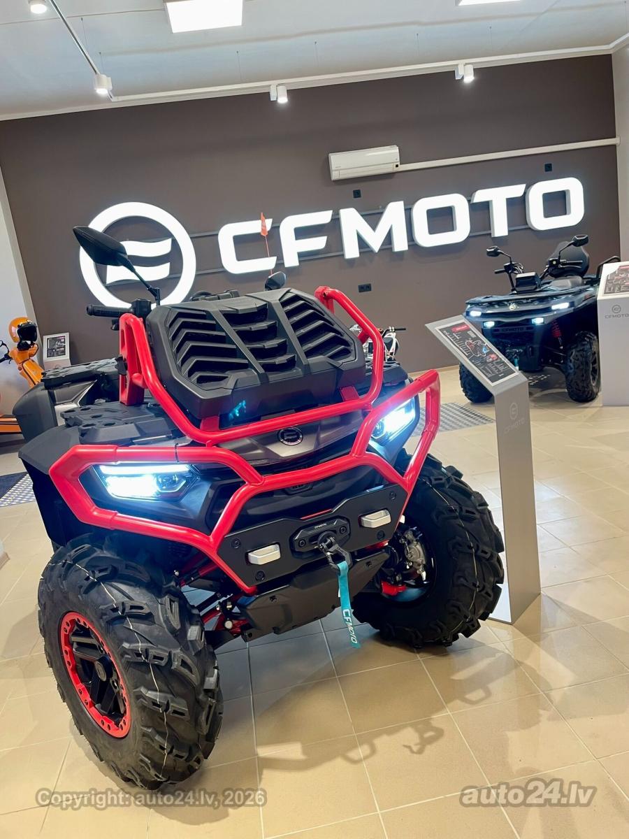 Красный CFMOTO CFORCE 1000 2026 в Курессааре, объемом двигателя 0.96 л и пробегом 0 тыс. км за 13590 €, фото 1 на AUTOMOTO.COM.LV