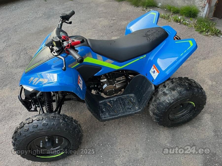 Blue CFMOTO CFORCE 110 2025 in Tallinn, with an engine capacity of 0.11 L and mileage of 0 thousand km for 1850 €, photo 2 on AUTOMOTO.COM.LV