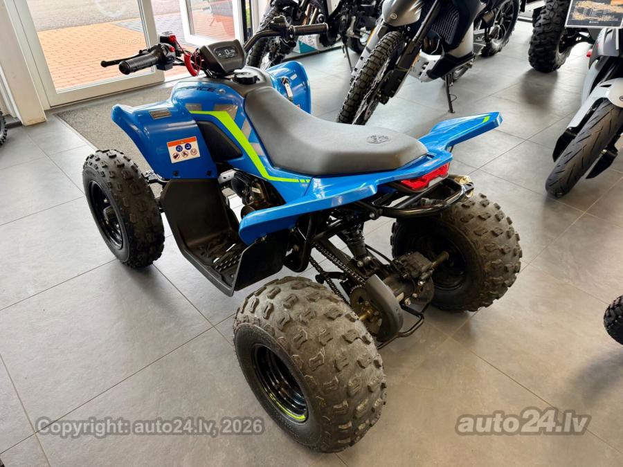Blue CFMOTO CFORCE 110 2025 in Parnu, with an engine capacity of 0.11 L and mileage of 0 thousand km for 1800 €, photo 6 on AUTOMOTO.COM.LV