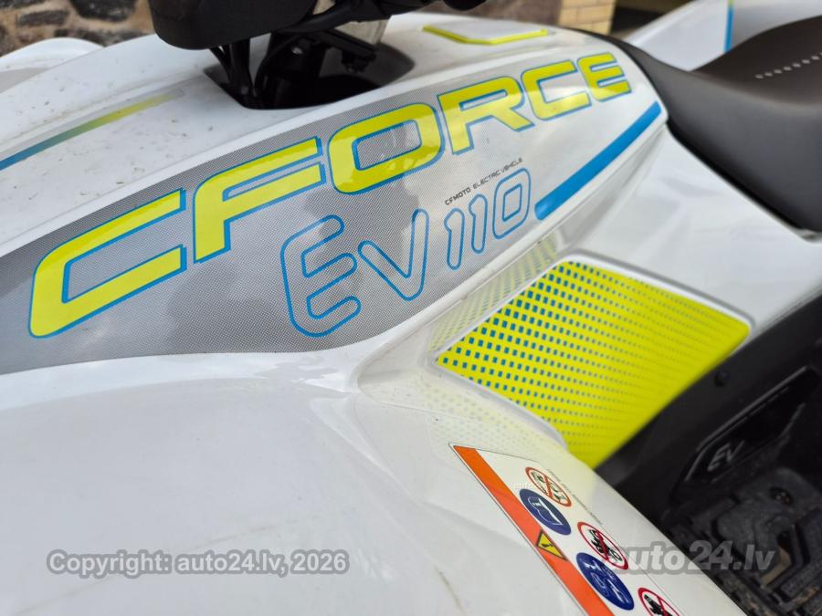 CFMOTO CFORCE 110 2026 в Вильянди, объемом двигателя 0.00 л и пробегом 0 тыс. км за 2500 €, фото 10 на AUTOMOTO.COM.LV
