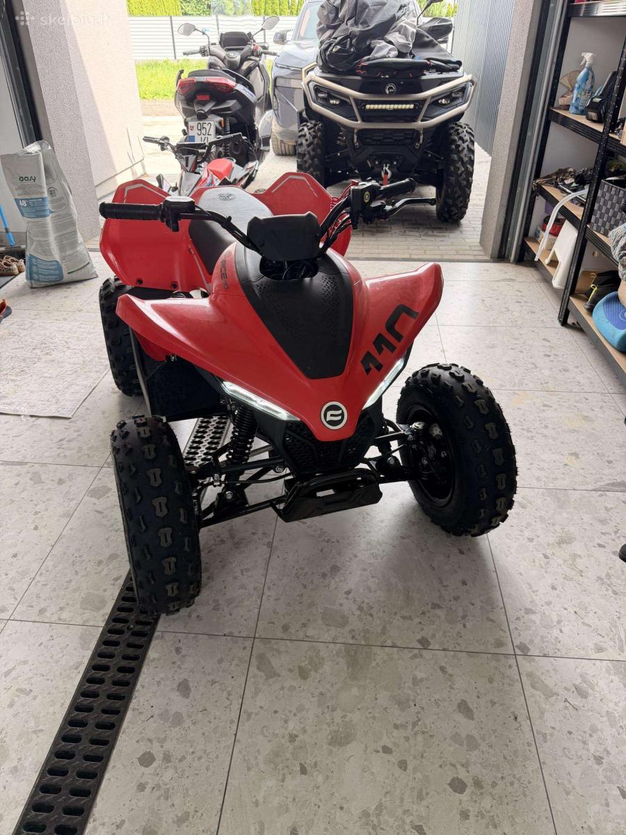 Красный CFMOTO CFORCE 110 2024 в Каунас, объемом двигателя 0.11 л и пробегом 0 тыс. км за 1500 €, фото 1 на AUTOMOTO.COM.LV