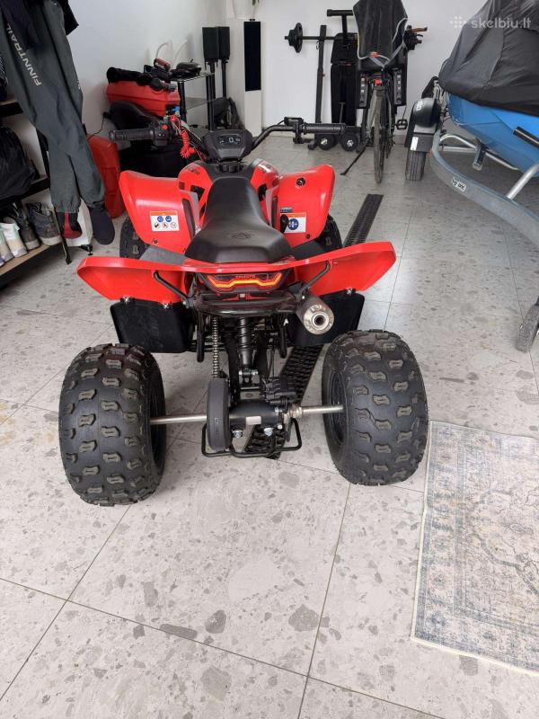 Красный CFMOTO CFORCE 110 2024 в Каунас, объемом двигателя 0.11 л и пробегом 0 тыс. км за 1500 €, фото 5 на AUTOMOTO.COM.LV