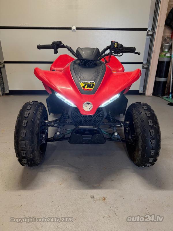 Red CFMOTO CFORCE 110 2024 in Valga, with an engine capacity of 0.11 L and mileage of 0 thousand km for 990 €, photo 1 on AUTOMOTO.COM.LV