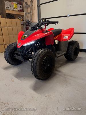 Red CFMOTO CFORCE 110 2024 in Valga, with an engine capacity of 0.11 L and mileage of 0 thousand km for 990 €, photo 3 on AUTOMOTO.COM.LV