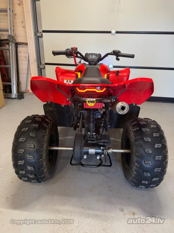 Red CFMOTO CFORCE 110 2024 in Valga, with an engine capacity of 0.11 L and mileage of 0 thousand km for 990 €, photo 4 on AUTOMOTO.COM.LV