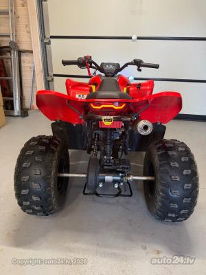 Red CFMOTO CFORCE 110 2024 in Valga, with an engine capacity of 0.11 L and mileage of 0 thousand km for 990 €, photo 5 on AUTOMOTO.COM.LV