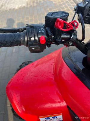 Red CFMOTO CFORCE 110 2024 in Klaipeda, with an engine capacity of 0.11 L and mileage of 0 thousand km for 950 €, photo 6 on AUTOMOTO.COM.LV