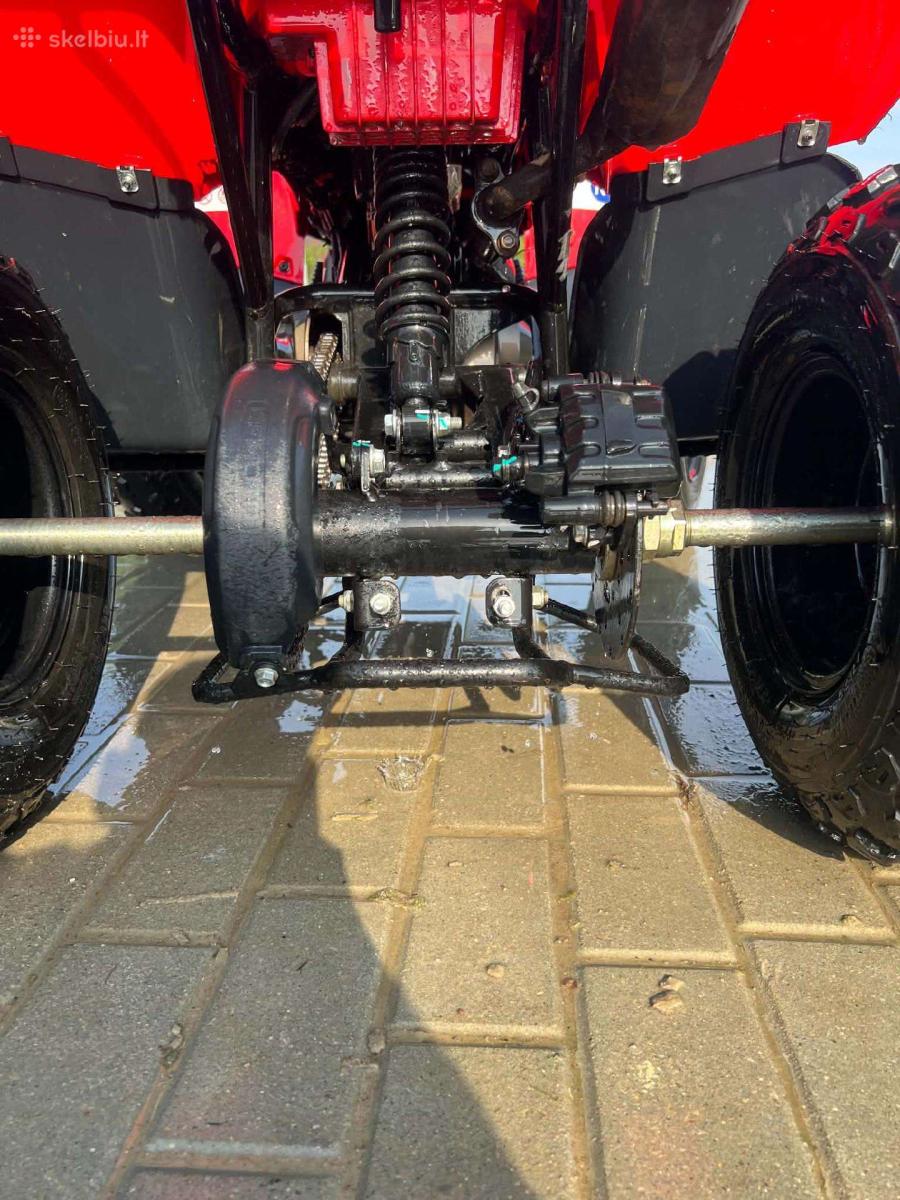 Red CFMOTO CFORCE 110 2024 in Klaipeda, with an engine capacity of 0.11 L and mileage of 0 thousand km for 950 €, photo 11 on AUTOMOTO.COM.LV
