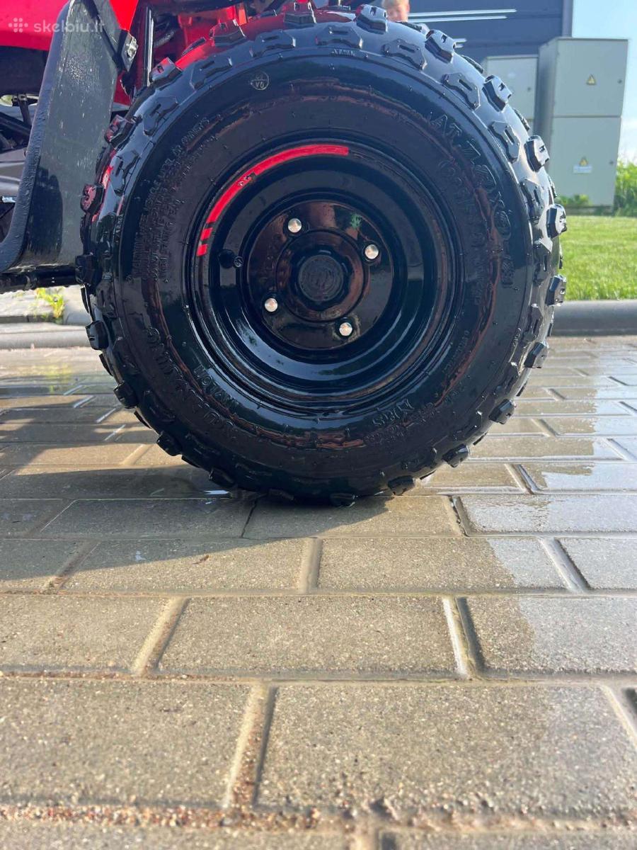 Red CFMOTO CFORCE 110 2024 in Klaipeda, with an engine capacity of 0.11 L and mileage of 0 thousand km for 950 €, photo 13 on AUTOMOTO.COM.LV