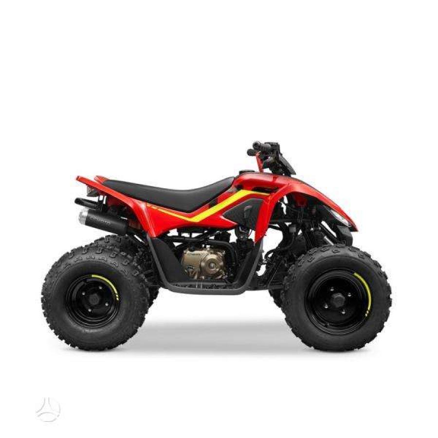Красный CFMOTO CFORCE 110 2025 в Шальчининкай, объемом двигателя 0.00 л и пробегом 0 тыс. км за 1290 €, фото 4 на AUTOMOTO.COM.LV