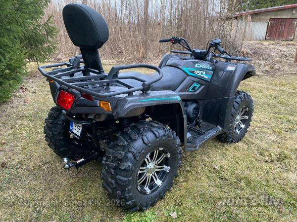 Black CFMOTO CFORCE 450 2016 in Paide, with an engine capacity of 0.45 L and mileage of 2 thousand km for 3990 €, photo 5 on AUTOMOTO.COM.LV