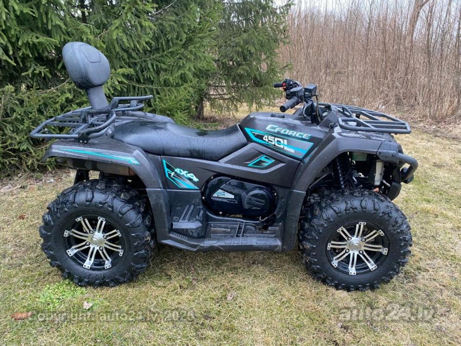 Melns CFMOTO CFORCE 450 2016 Paide, ar dzinēja tilpumu 0.45 L un nobraukumu 2 tūkst. km par 3990 €, foto 7 vietnē AUTOMOTO.COM.LV