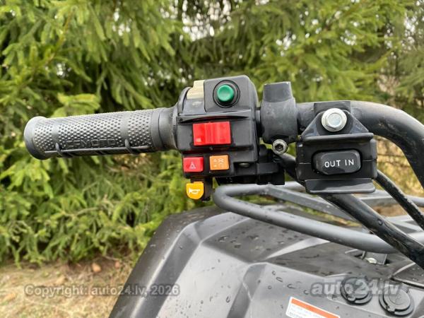 Black CFMOTO CFORCE 450 2016 in Paide, with an engine capacity of 0.45 L and mileage of 2 thousand km for 3990 €, photo 10 on AUTOMOTO.COM.LV