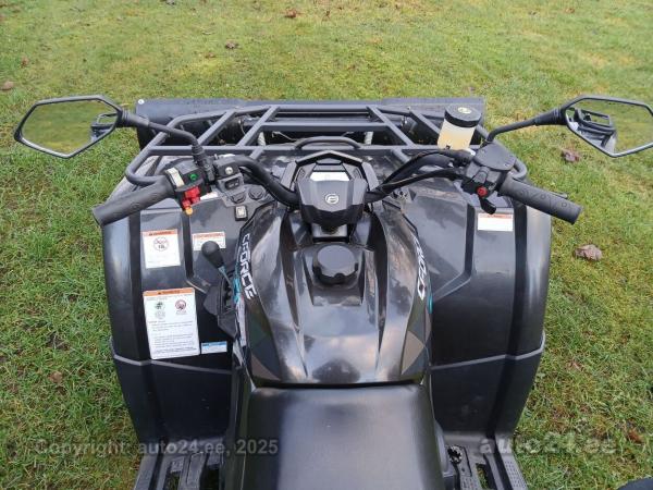 Black CFMOTO CFORCE 450 2020 in Paide, with an engine capacity of 0.40 L and mileage of 1 thousand km for 4200 €, photo 5 on AUTOMOTO.COM.LV