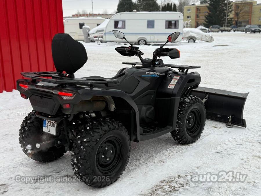Melns CFMOTO CFORCE 450 2023 Pērnava, ar dzinēja tilpumu 0.45 L un nobraukumu 2 tūkst. km par 5290 €, foto 7 vietnē AUTOMOTO.COM.LV