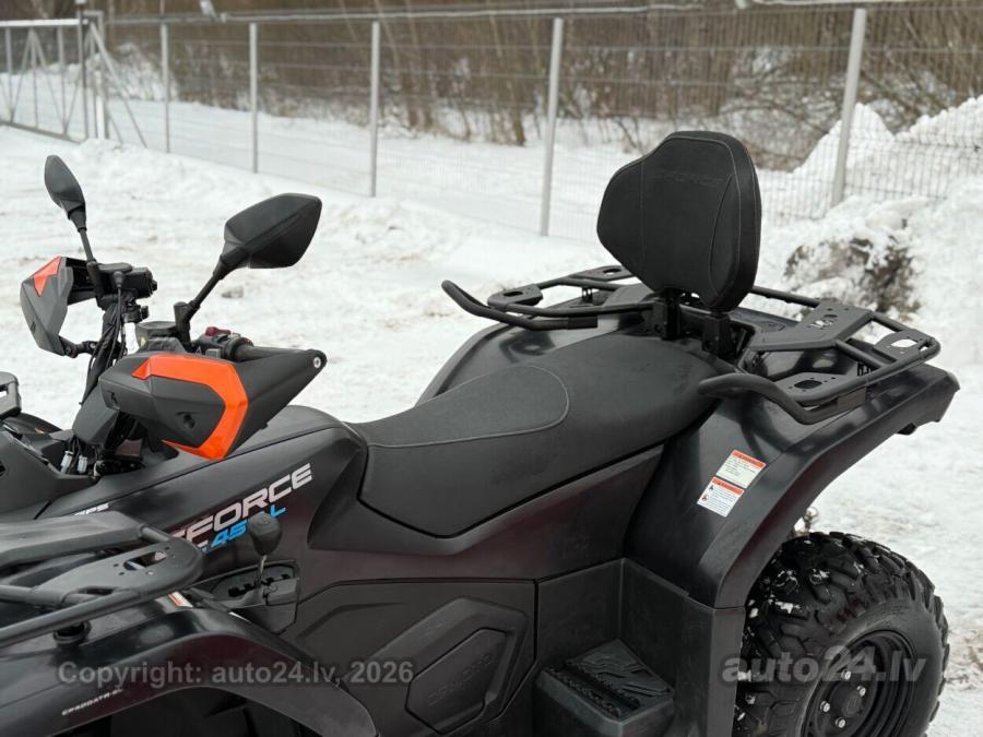 Melns CFMOTO CFORCE 450 2023 Pērnava, ar dzinēja tilpumu 0.45 L un nobraukumu 2 tūkst. km par 5290 €, foto 14 vietnē AUTOMOTO.COM.LV