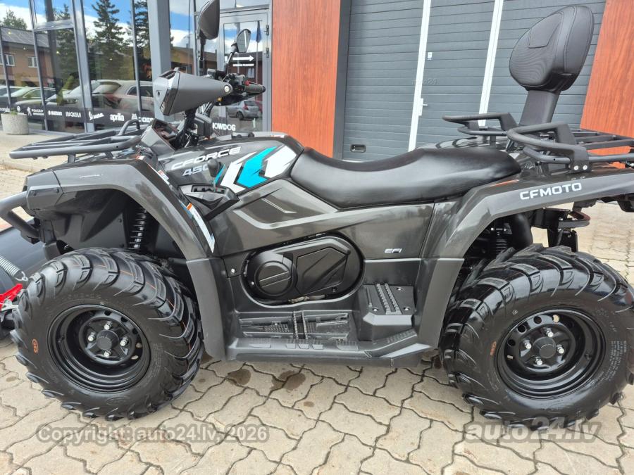 Melns CFMOTO CFORCE 450 2026 Tartu, ar dzinēja tilpumu 0.40 L un nobraukumu 2 tūkst. km par 3690 €, foto 8 vietnē AUTOMOTO.COM.LV