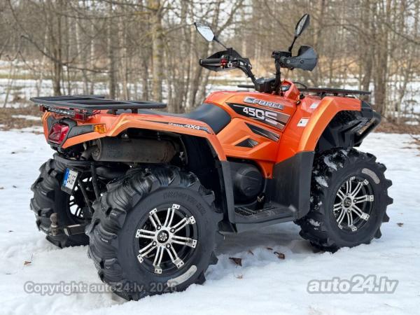 Oranžs CFMOTO CFORCE 450 2016 Tallina, ar dzinēja tilpumu 0.45 L un nobraukumu 5 tūkst. km par 3900 €, foto 8 vietnē AUTOMOTO.COM.LV