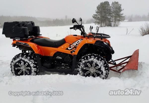 Orange CFMOTO CFORCE 450 2017 in Tallinn, with an engine capacity of 0.40 L and mileage of 2 thousand km for 3900 €, photo 1 on AUTOMOTO.COM.LV